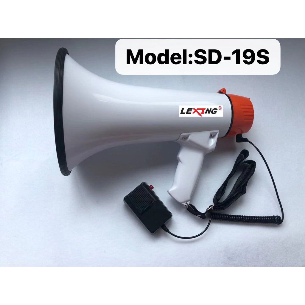 LEXING SD-19HSB MEGAPHONE (30WATTS) | Shopee Philippines