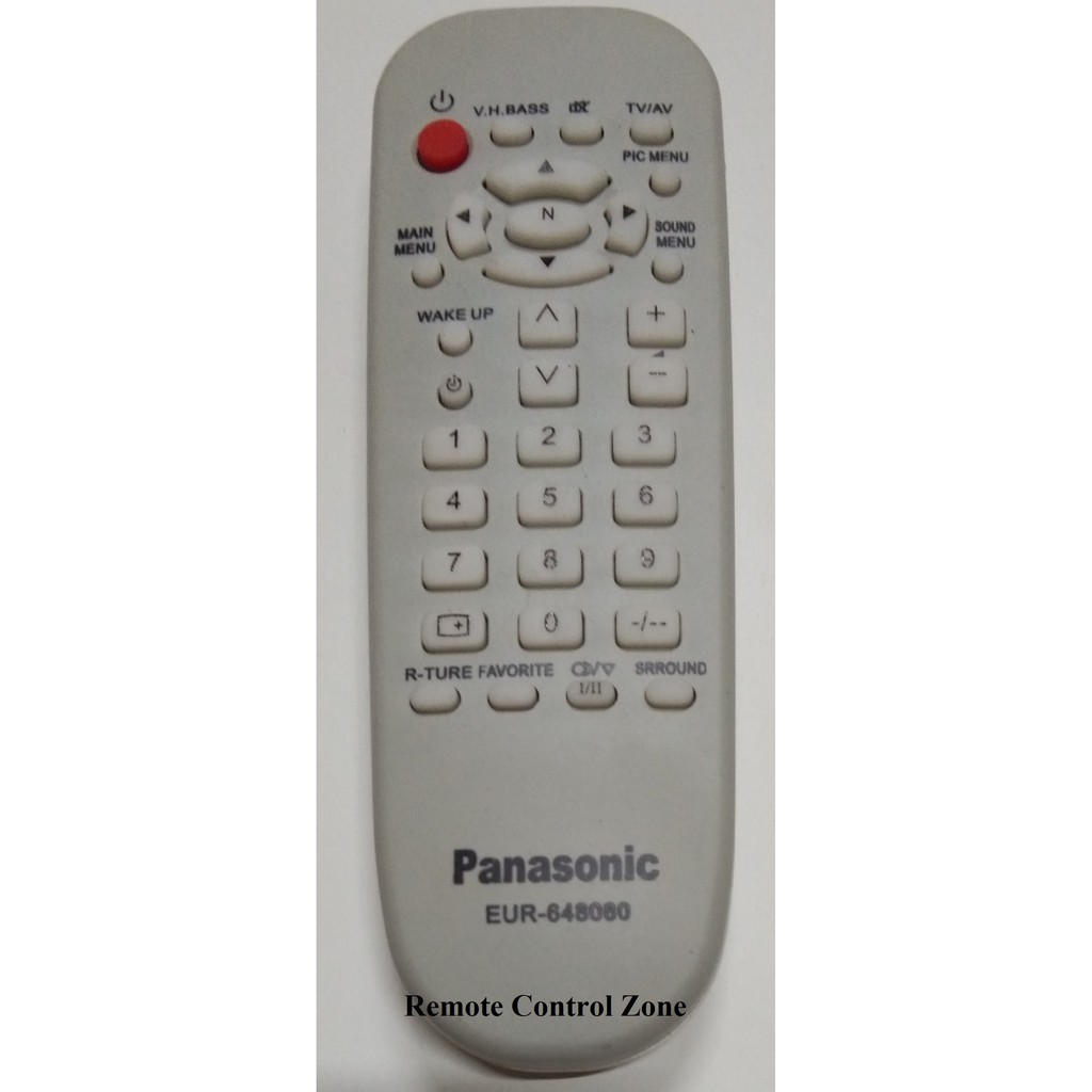 Panasonic CRT TV Remote Control Replacement | Shopee Philippines