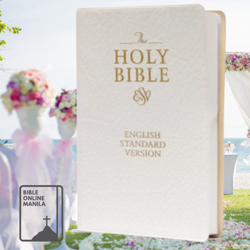 English Standard Version WHITE Bible (ESV) Compact Size *BEST SELLER ...