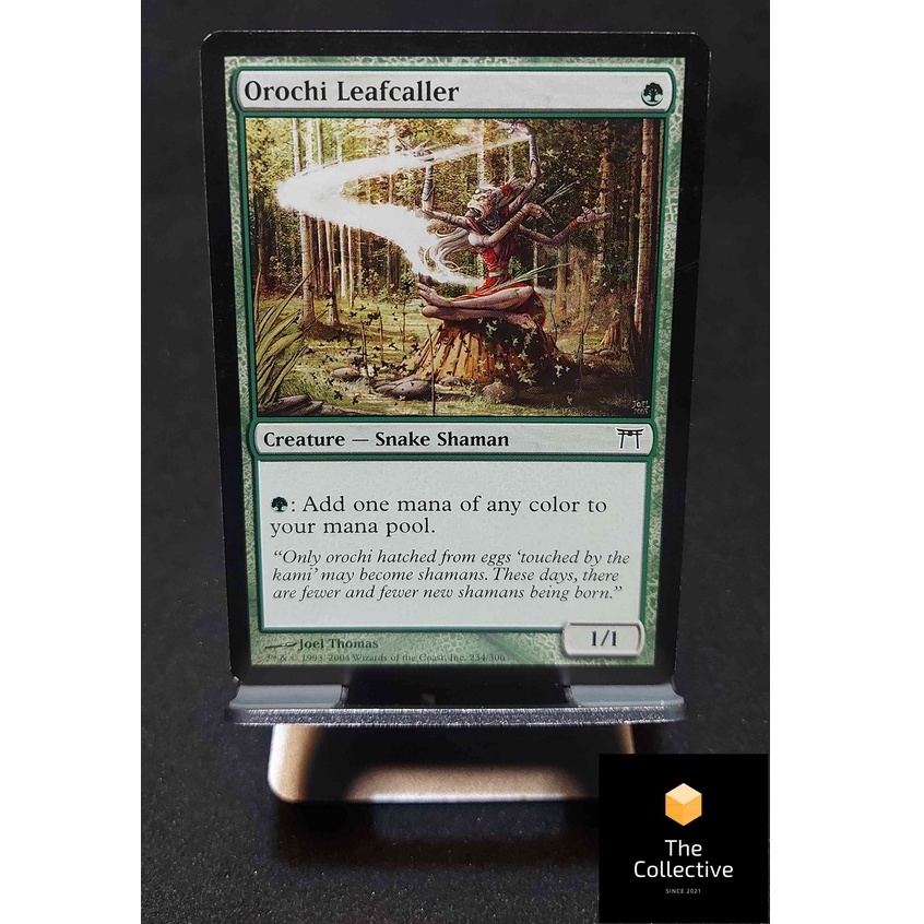 Magic the Gathering - MTG Card Game - Orochi Leafcaller - CHK - [GREEN ...