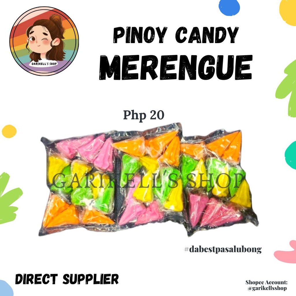Pinoy Candy Merengue | dabestpasalubong | Shopee Philippines