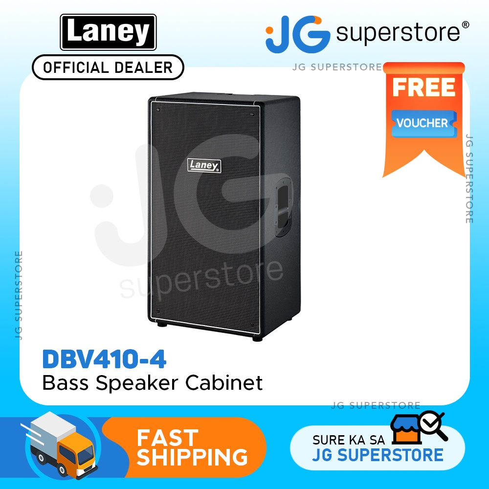 Laney Digbeth DBV410-4 600 Watt 4 x 10 Bass Speaker Cabinet HH Black ...
