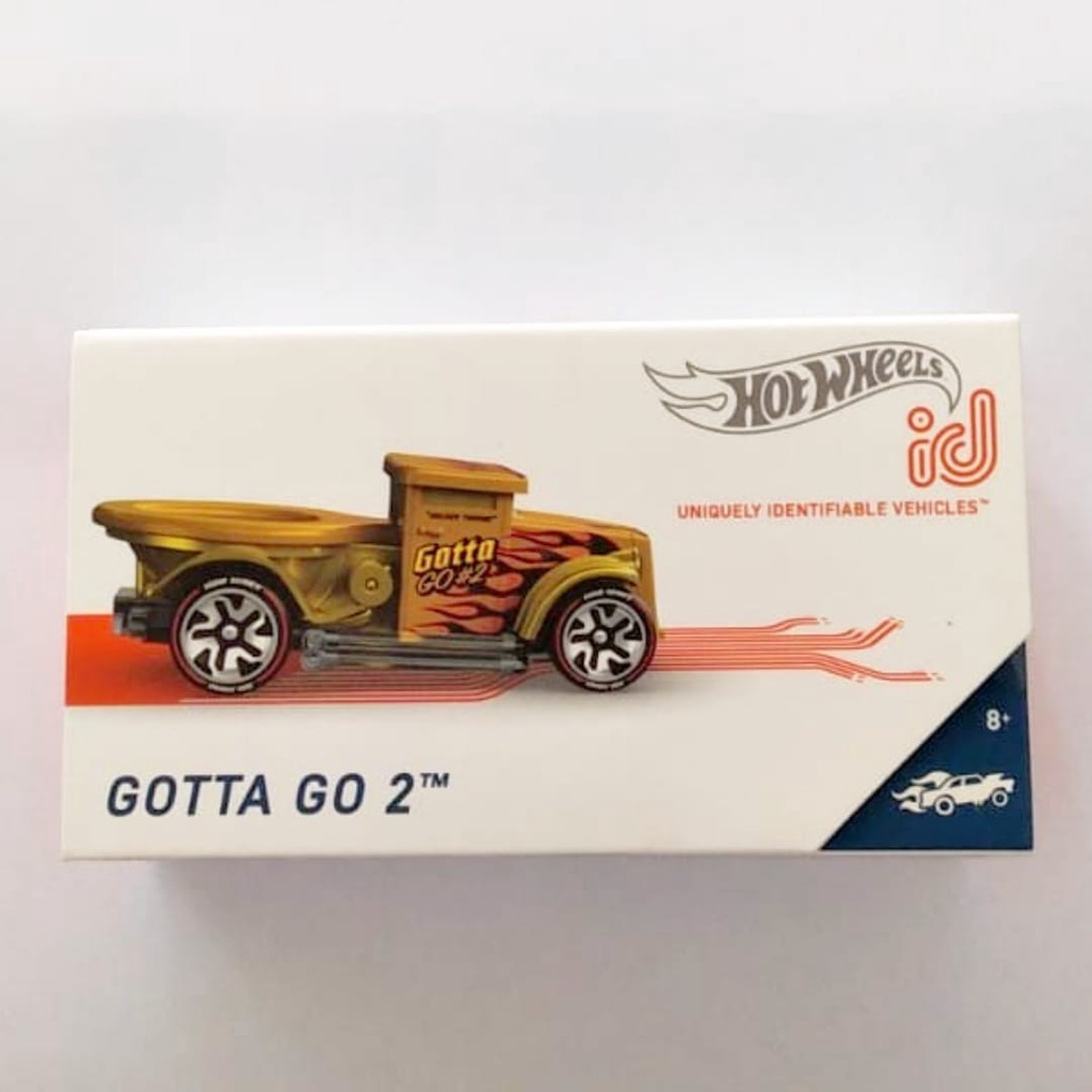 Diecast Hot Wheels GOTTA GO 2 Gold HW ID Hotwheels Scanable Mix A ...