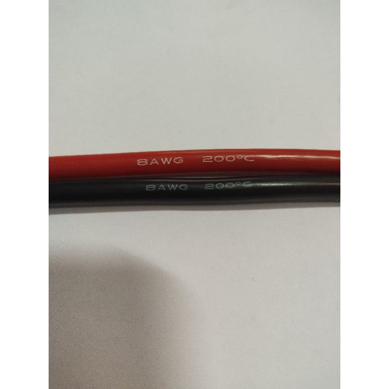 4 AWG 8 AWG 10 AWG 12 AWG 13 AWG Gauge Wire Silicone Flexible Cable Red or Black AWG WIRE ...