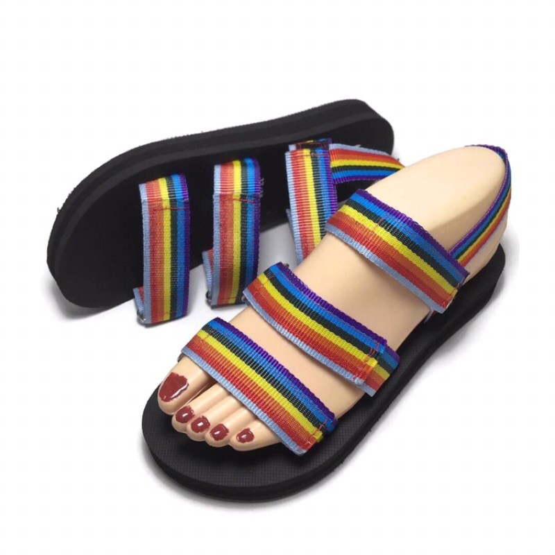 Stylish Sandals Colorful Straps. | Shopee Philippines
