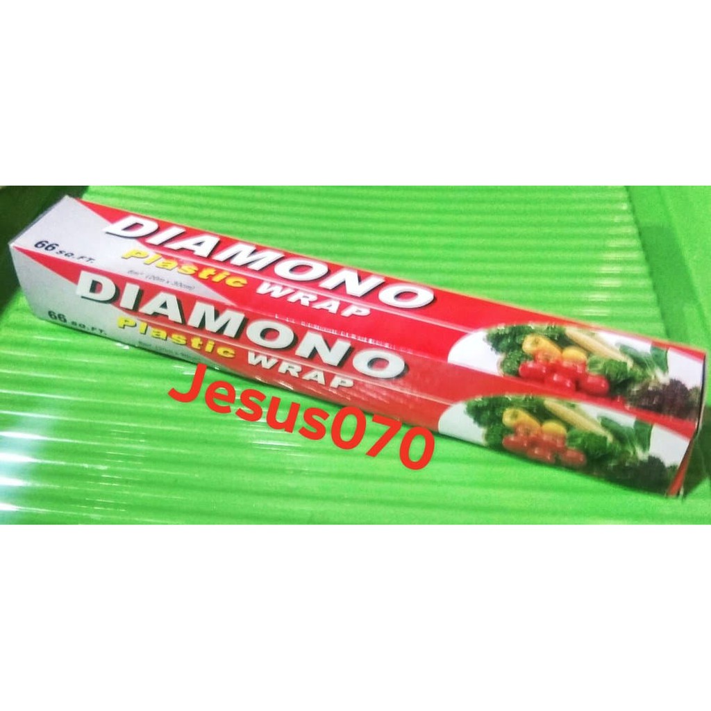 Diamond Plastic Wrap - Cling Film sheet (20cmX30cm 66sq ft. & 30cmx30cm ...