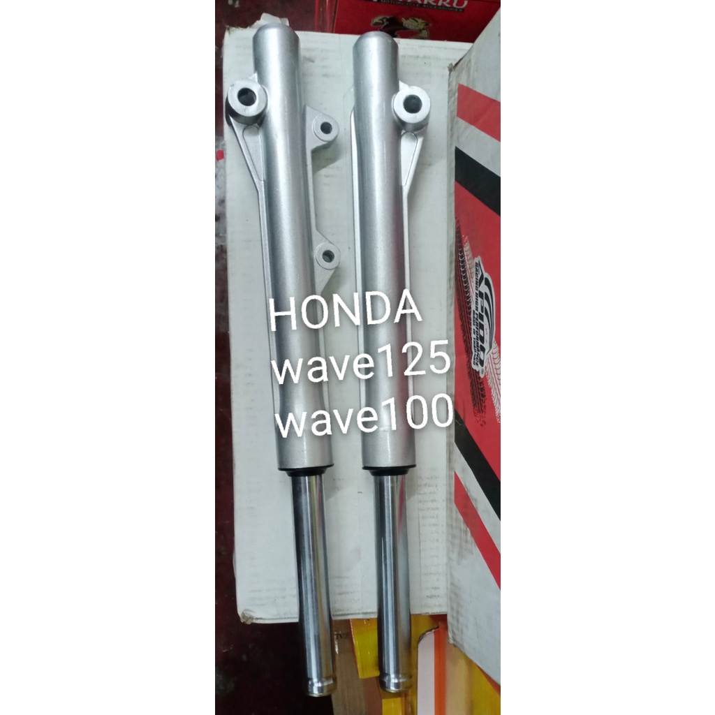 FRONT SHOCK For WAVE125 WAVE100 DISC BRAKE STOCK | Shopee Philippines