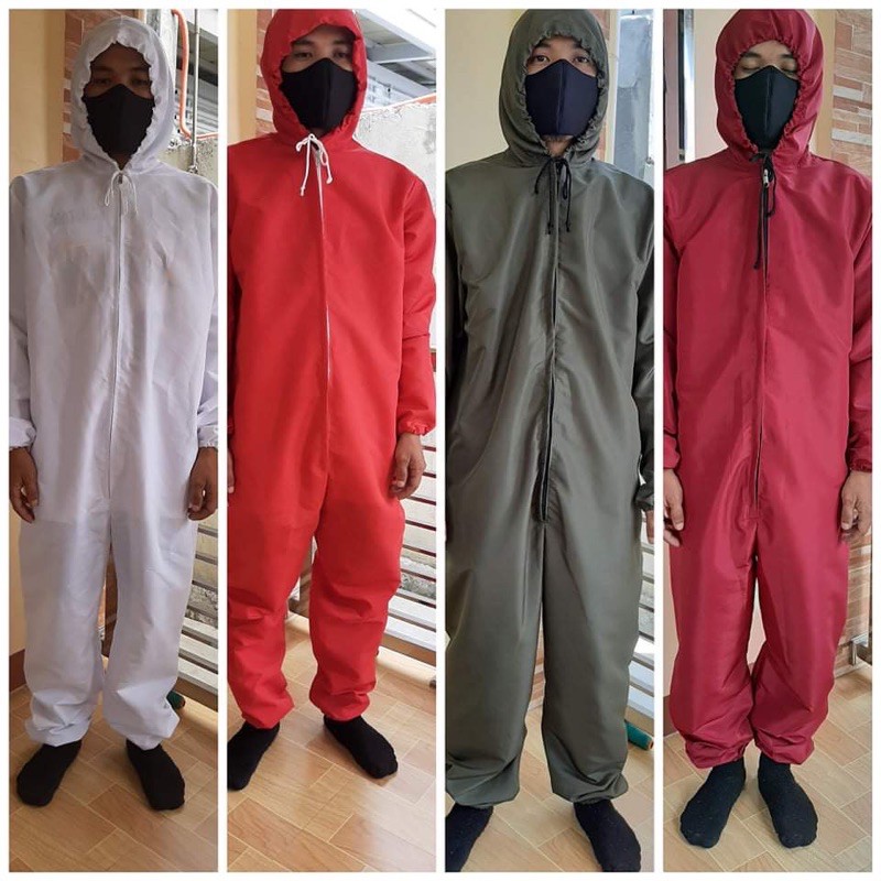Microfiber suit Coverall | Shopee Philippines