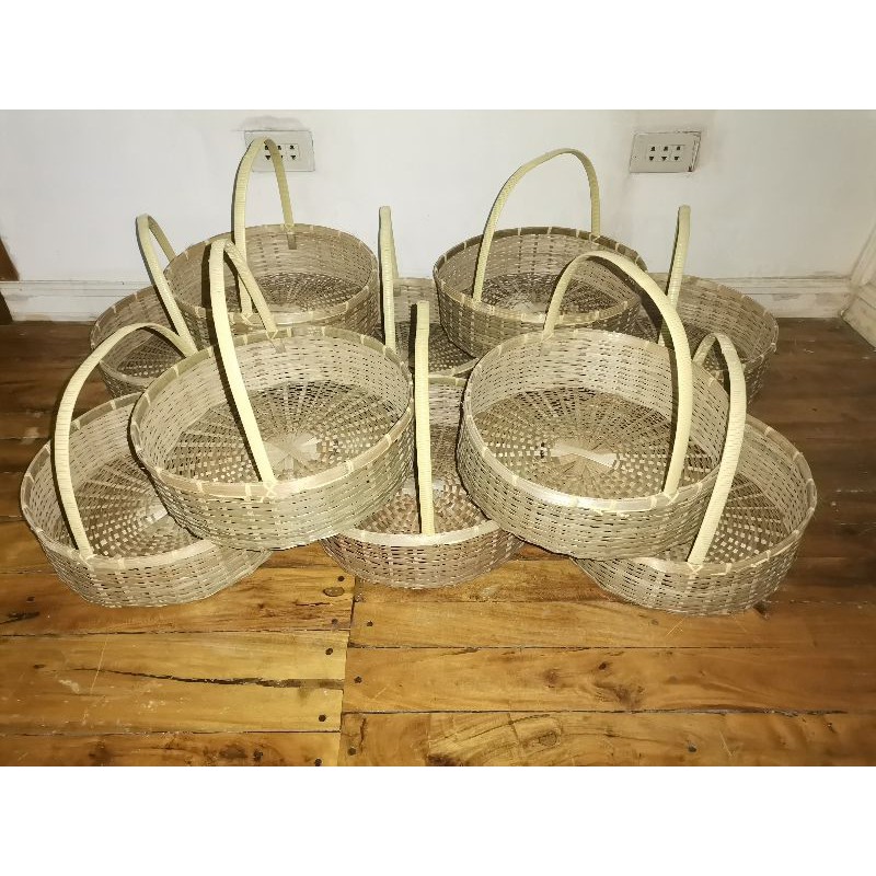 Set of 10 pieces Large Goodies/fruit/market baskets | Shopee Philippines