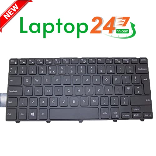 Dell LAPTOP Keyboard 3441 3442 3443 3451 3452 3458 3459 3465 3467 3468 ...