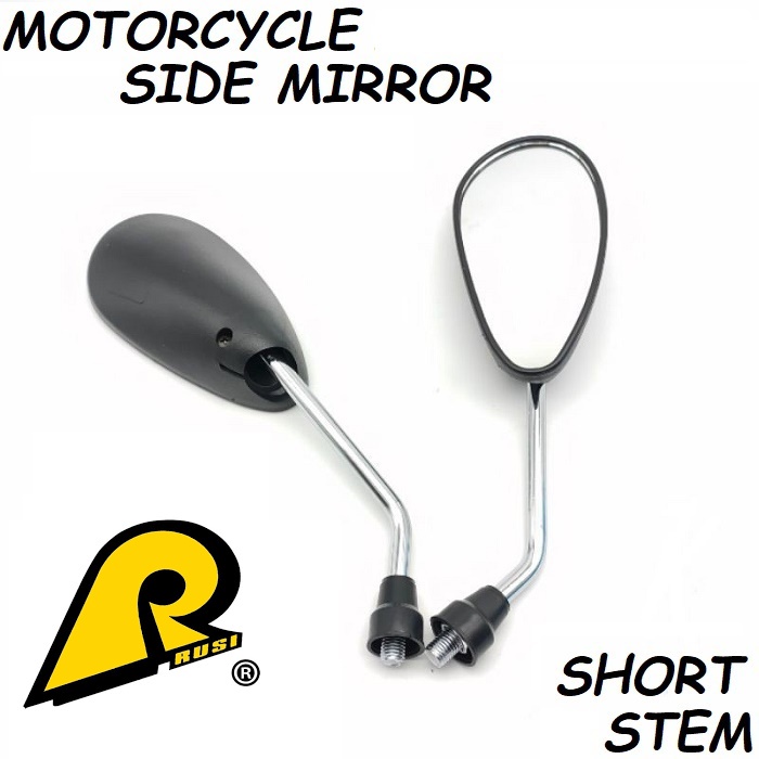 RUSI DL 150 SIDE MIRROR Motorcycle STOCK type SHORT STEM accessories ...