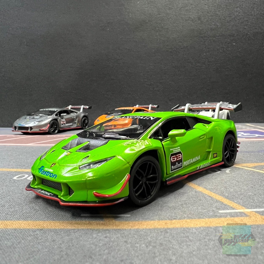 Kinsmart Die Cast Model Car Lamborghini Huracan LP 620-2 (Lumbokini ...
