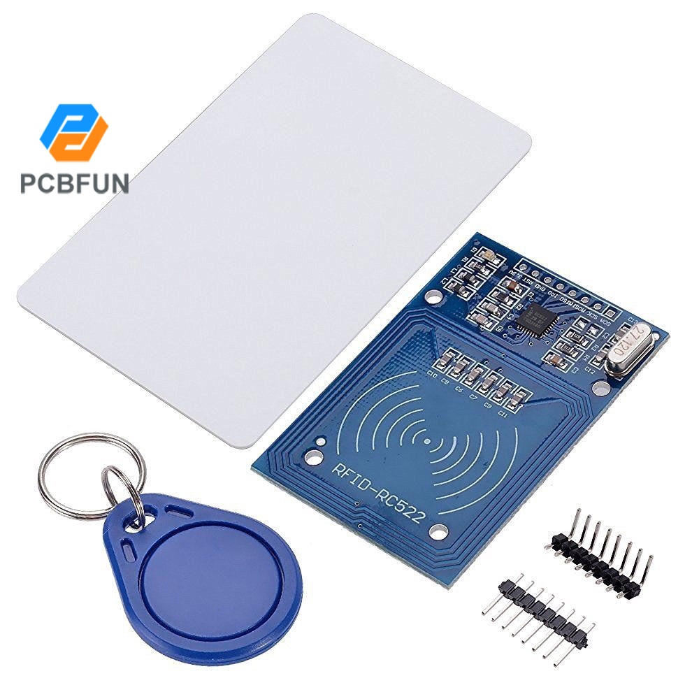 Pcbfun Rc522 Rfid Reader Ic Card Antenna Module Tag Spi Interface Read ...