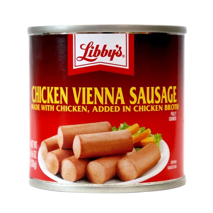 Libby's Chicken Vienna Sausage 4.6oz | Shopee Philippines