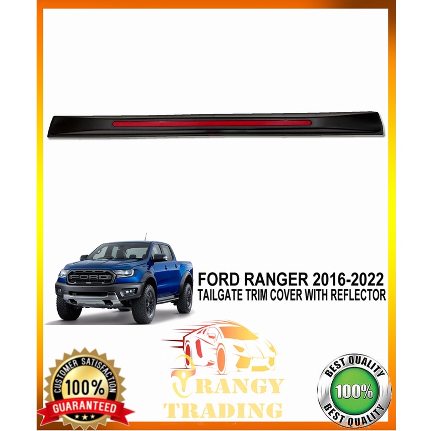 Ford Ranger 2016 to 2022 OEM Tailgate Trim Cover With Reflector or ...