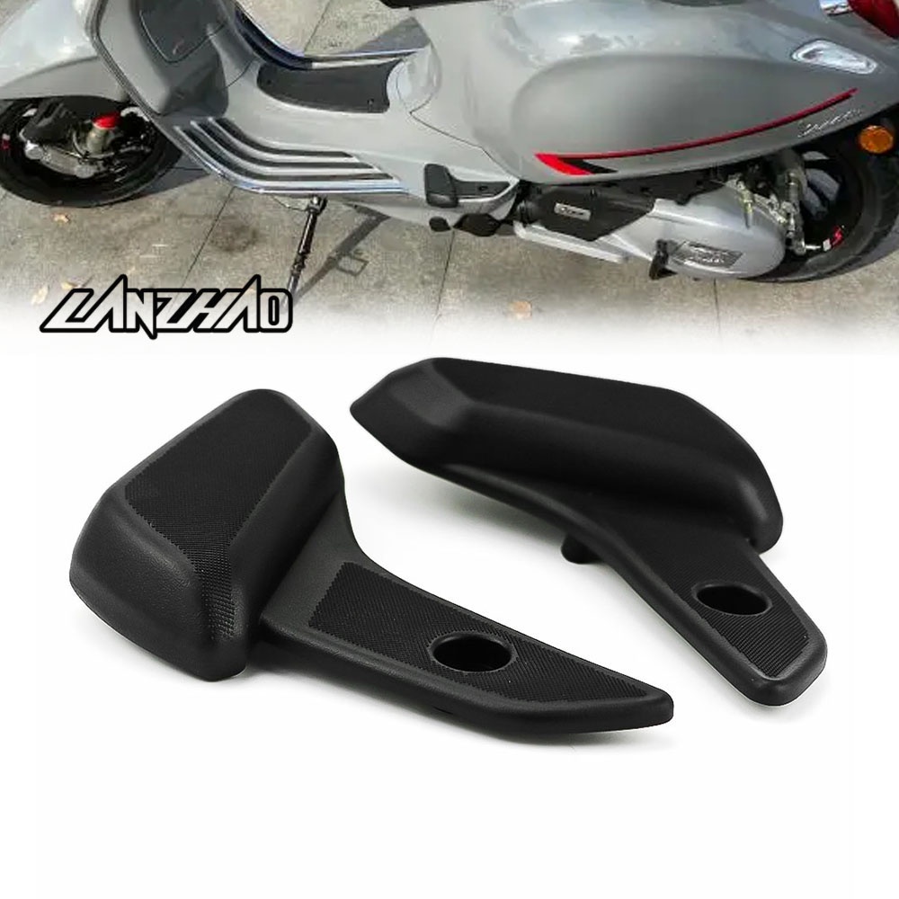 For Vespa Primavera Sprint 150 Scooter Rear Passenger Footrest ABS Foot ...