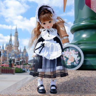BJD 1/6 Baby Clothes Lolita Dress Large 1/6 yosd Doll 30cm | Shopee ...