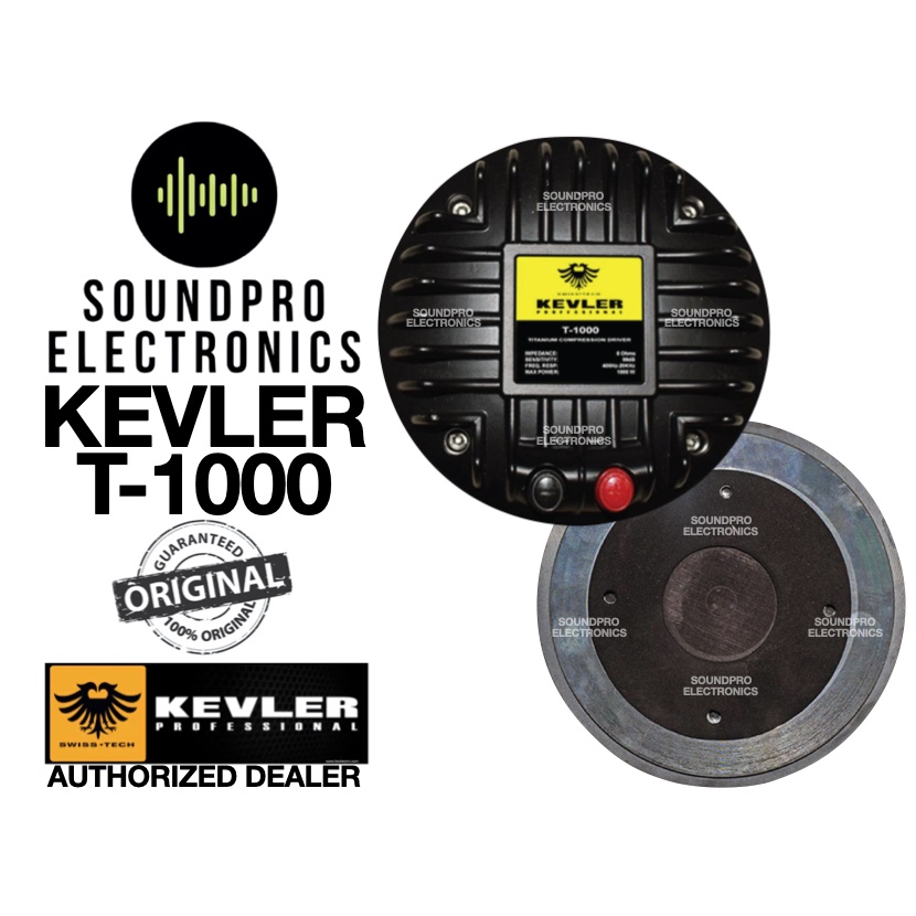 Kevler T-1000 Compression Driver Unit 1000 Watts | Shopee Philippines