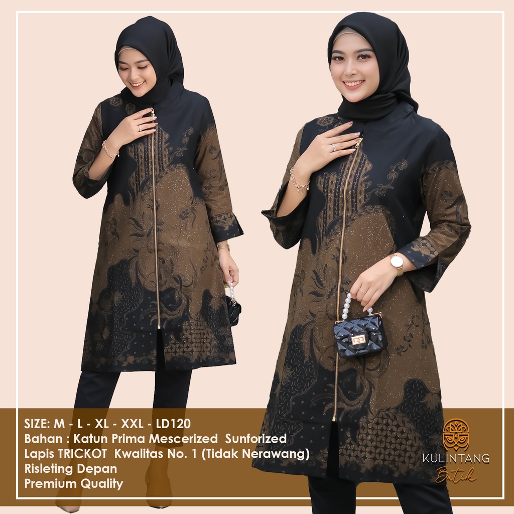 KATUN Kulintang Batik - Latest Modern Women's Batik Tunic SRITI ...