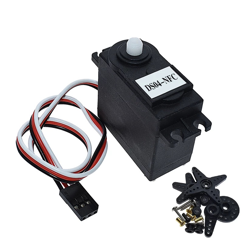 DS04-NFC servo 360-degree Continuous Rotation Servos DC Gear Motor ...