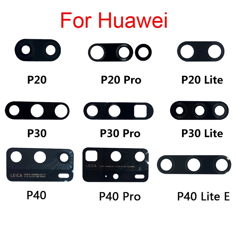 Back Camera Glass Lens For Huawei P20 P30 P40 Lite Pro | Shopee Philippines