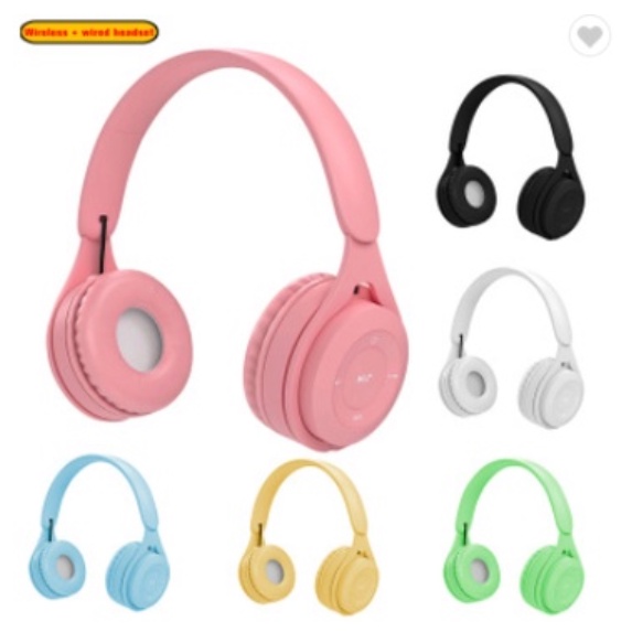 Y08 [Good Quality] YO8 Wireless Bluetooth Headphones P47 On-Ear Headset ...