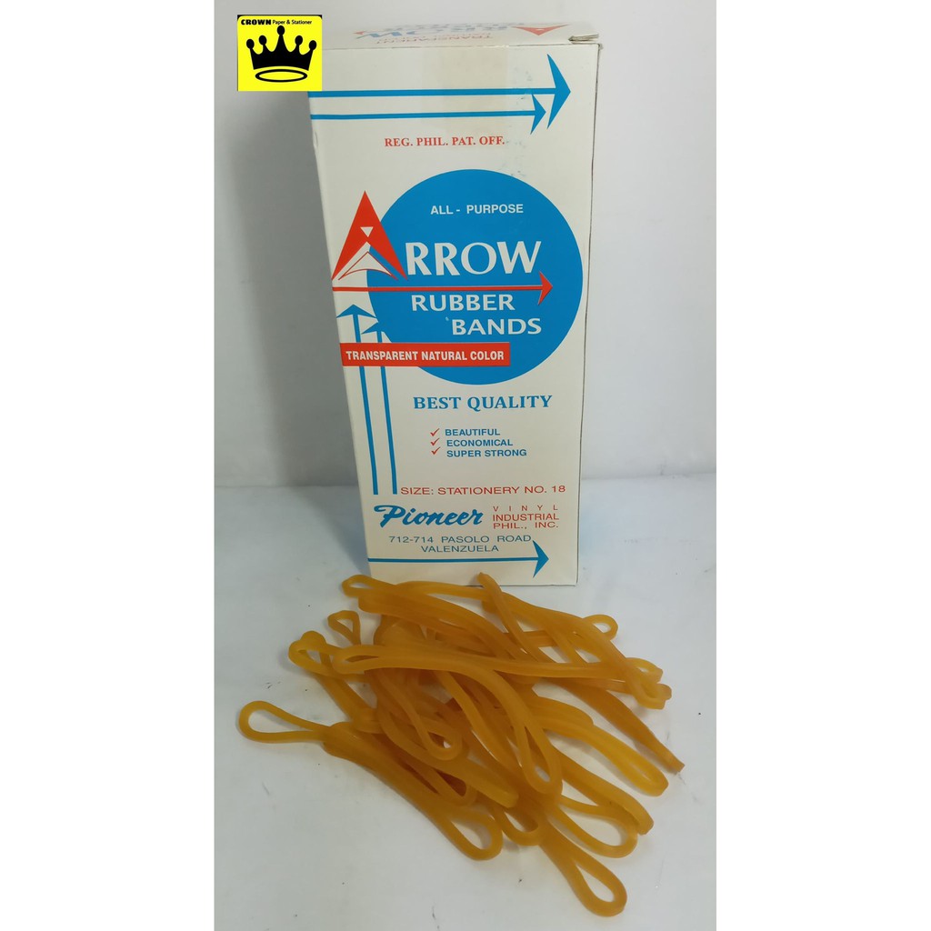 1x Arrow Rubber Bands No. 18 (Best Quality) | Shopee Philippines