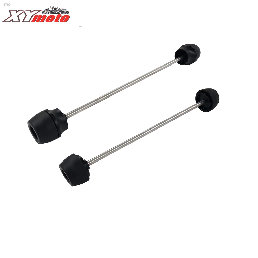 Front and rear axle protector/slider drop protection for Triumph Bobber ...