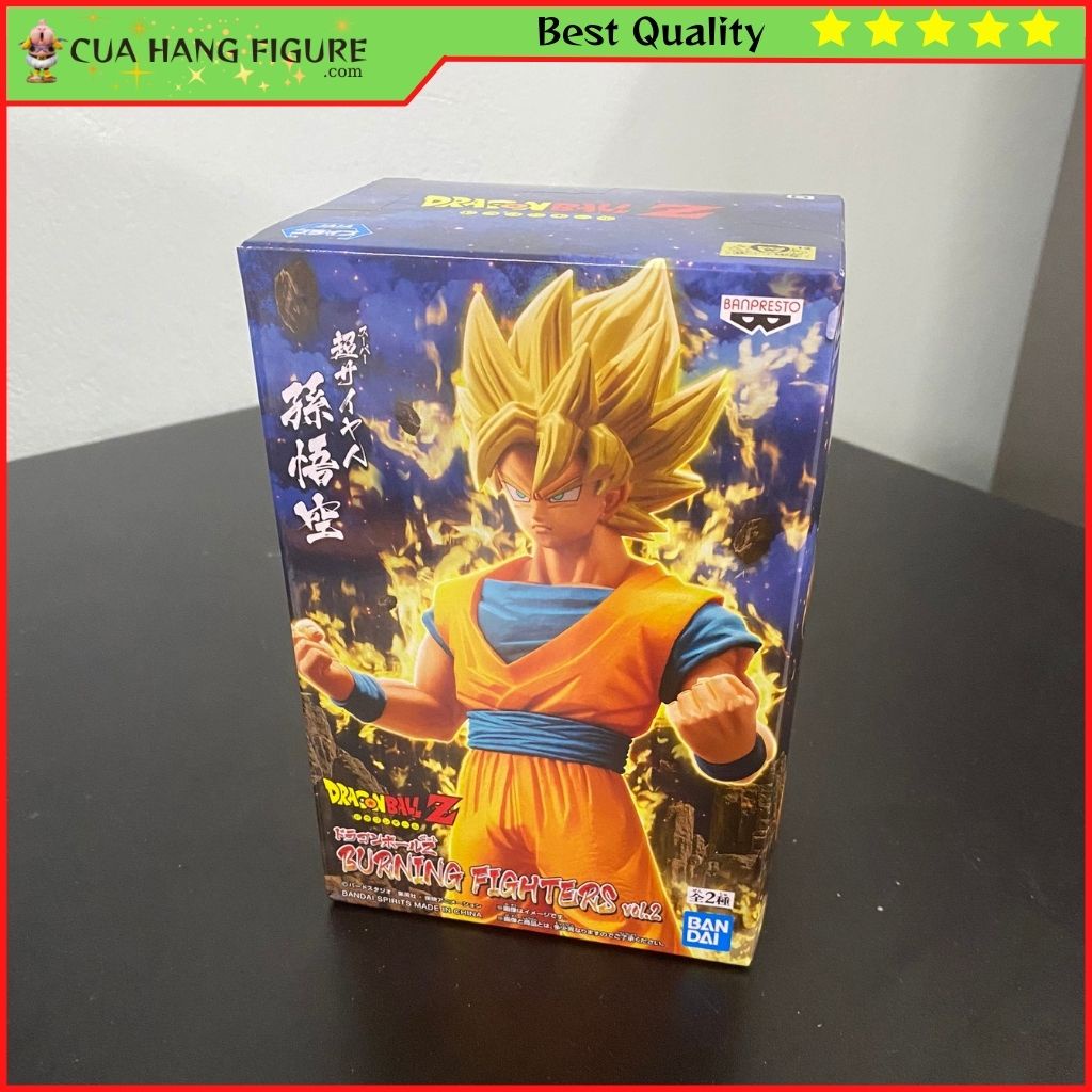 Banpresto Dragon Ball Z Burning Fighters Vol 2 Super Saiyan Son Goku ...