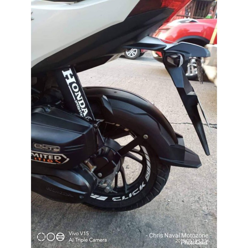Honda Click V1/V2/V3 Tire Hugger - Honda Click 125i and Honda Click ...