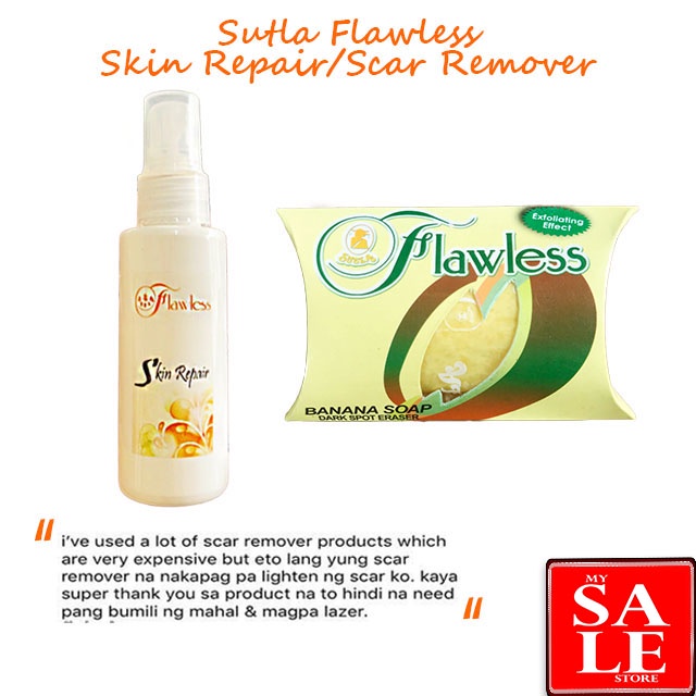 Sutla Flawless Skin Repair 60ml + Banana Soap 60g | Shopee Philippines