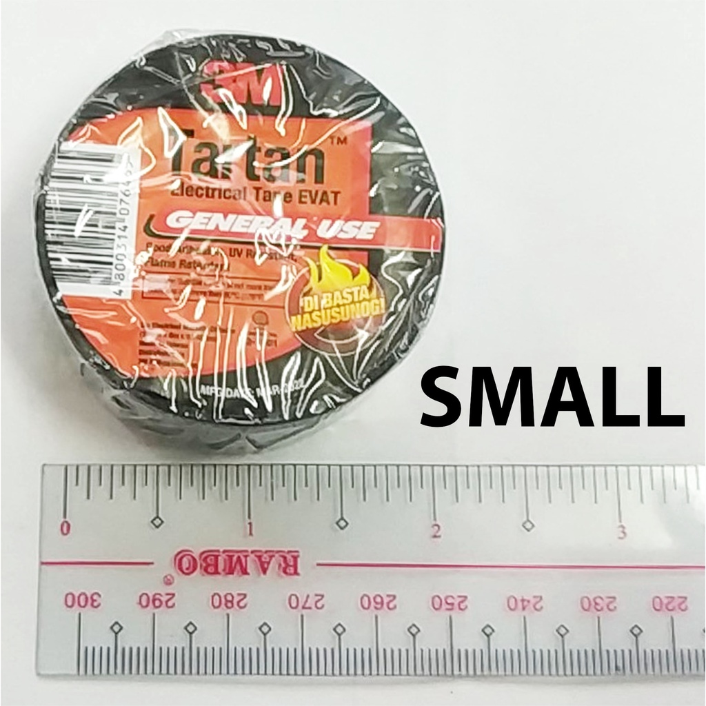 ORIGINAL 3M TEMFLEX 160 ELECTRICAL TAPE EVAT 19MM X 6 METERS X 0.15MM ...