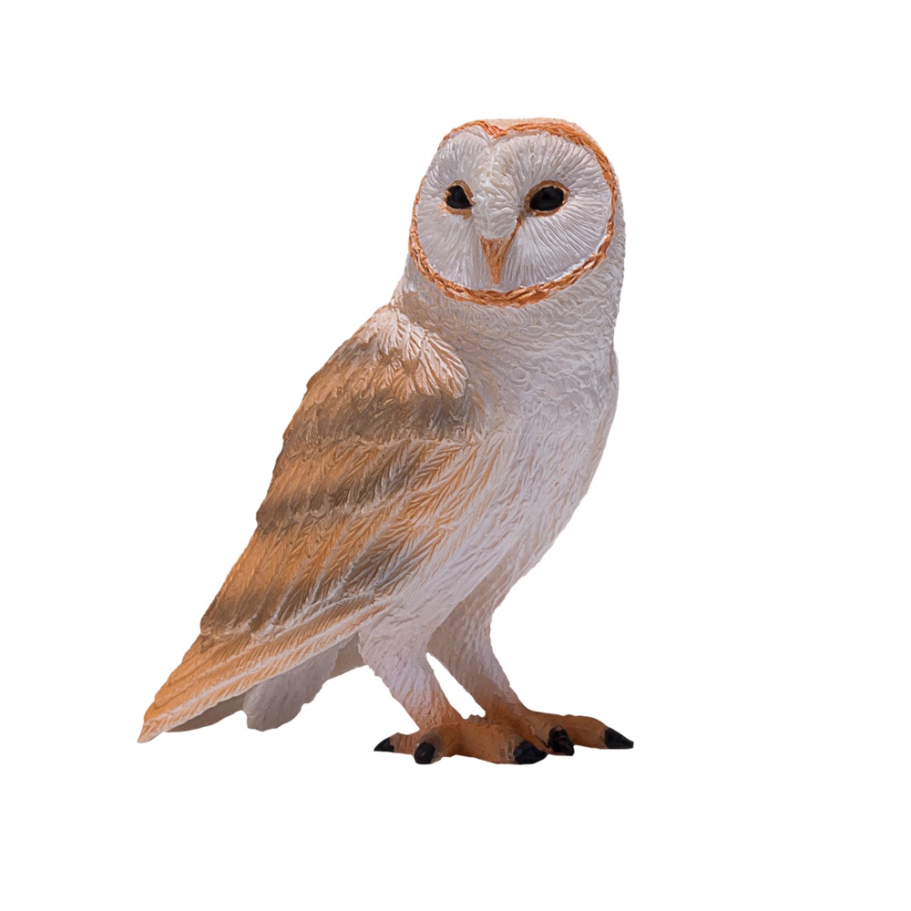 Mojo BARN OWL toys model figure kids plastic animal bird of prey owl ...