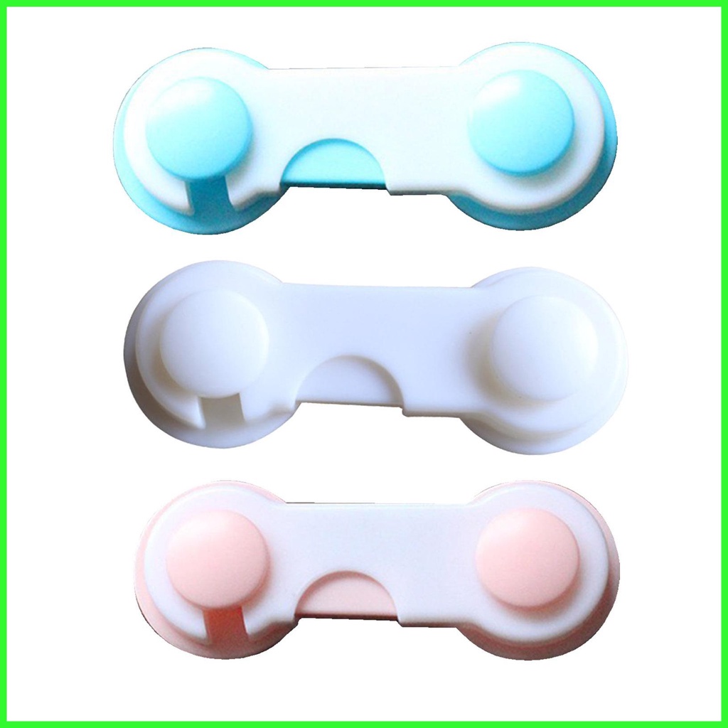 Cabinet Locks Button Open Adhesive Child Locks for Cabinets Cupboards ...