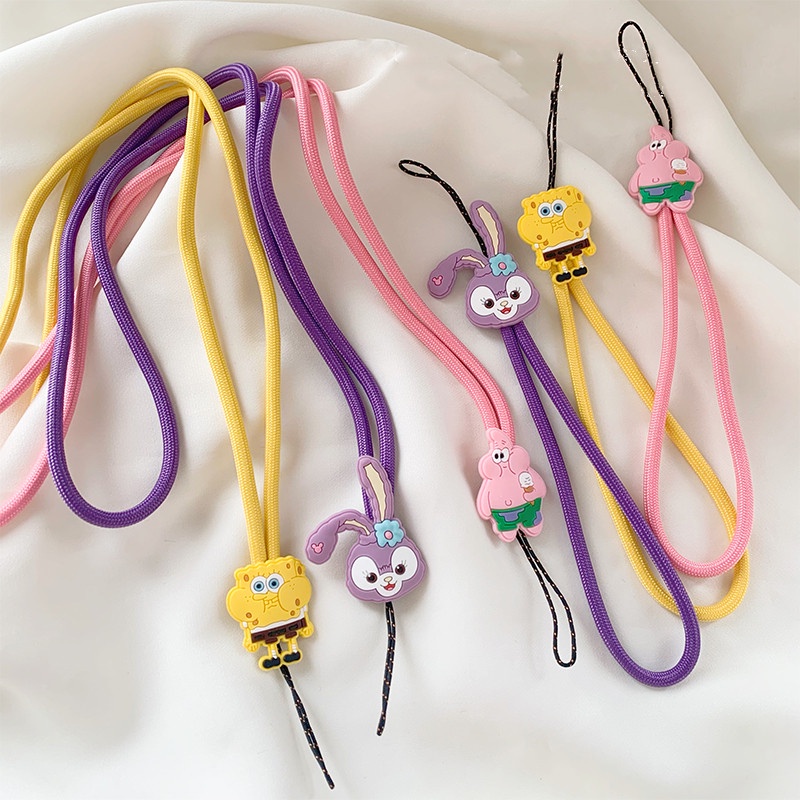 Cute Stellalou SpongeBob Patrick Star Lanyard Neck Strap For Keys ID ...