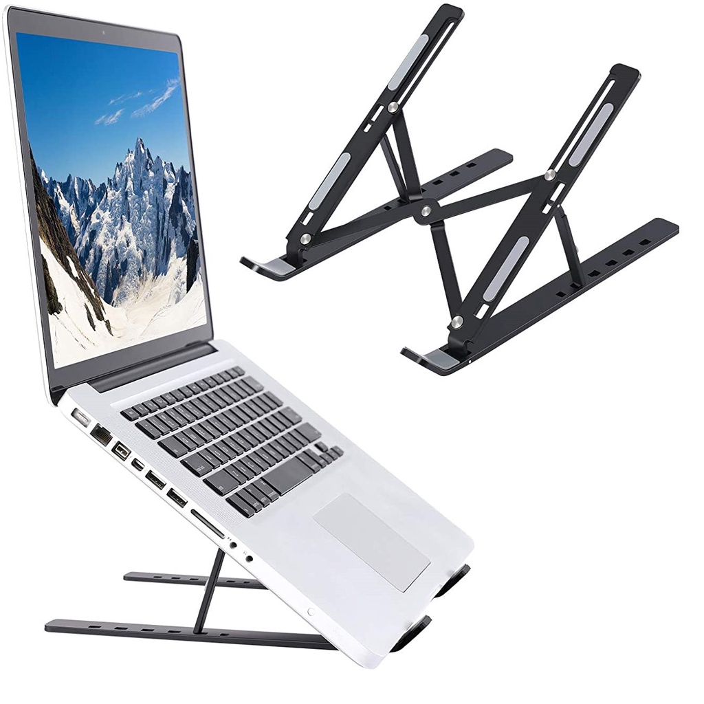 Laptop Stands Portable Foldable Laptop Holder, Ergonomic Laptop Stand ...