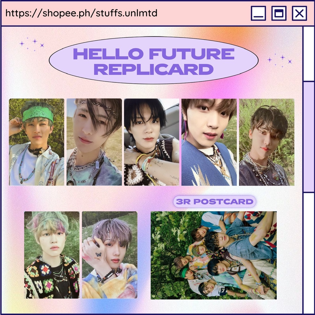 NCTZEN HELLO FUTURE FANMADE PHOTOCARD | Shopee Philippines