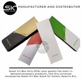 SK GUEST KIT BOX ONLY (Good for Dental Clinic, Hotels and Resorts. Etc ...