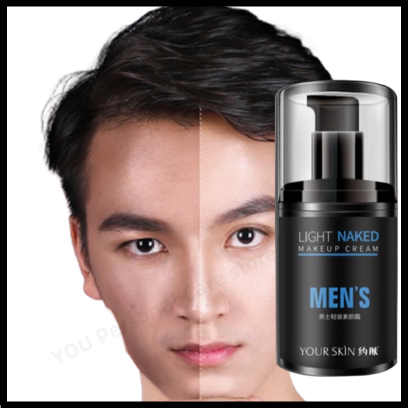 Mens Skin Tone-Up Cream/Men's Concealer BB Cream/Men's BB Cream Light ...