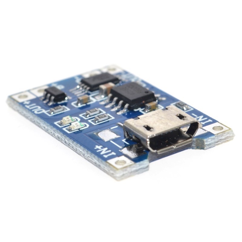 5pcs Micro USB 5V 1A 18650 TP4056 Lithium Battery Charger Module ...