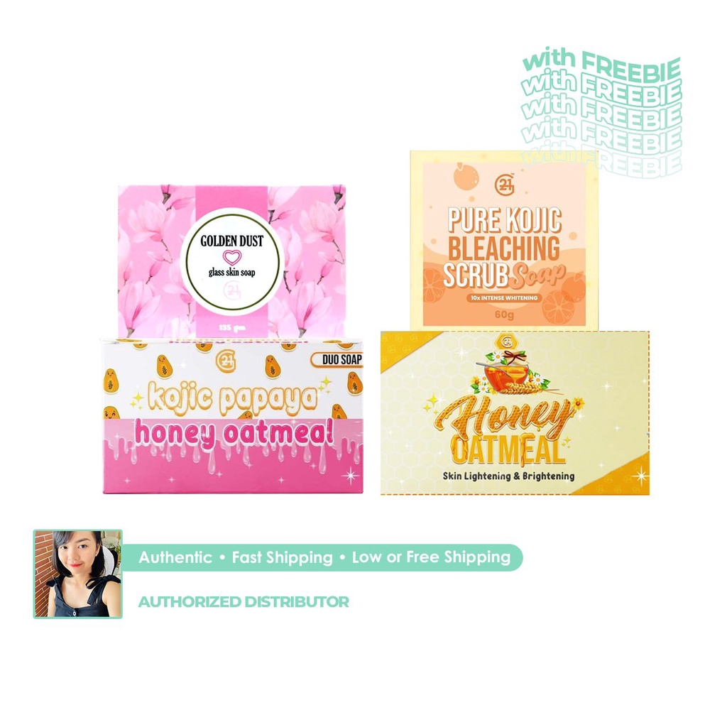 G21 Golden Dust/Duo Soap/Honey Oatmeal (ONHAND) | Shopee Philippines