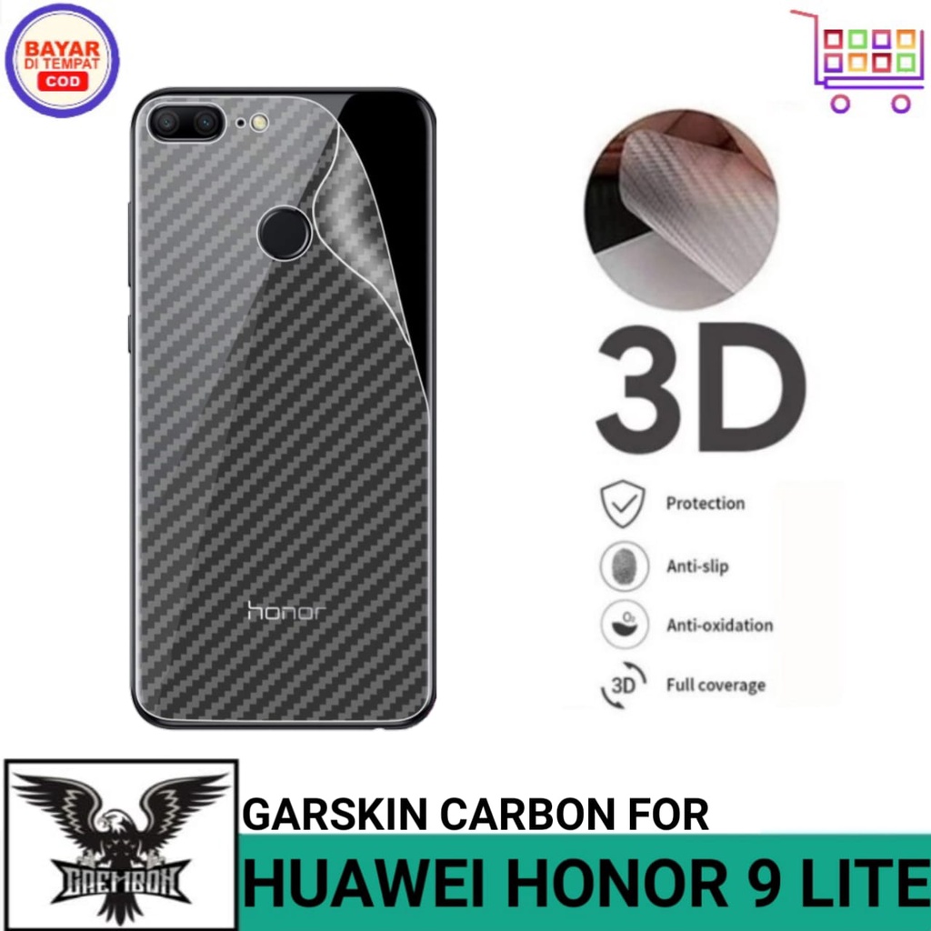 Garskin CARBON SKIN HANDPHONE HONOR 9 LITE REAR HP BODY PROTECTOR ...