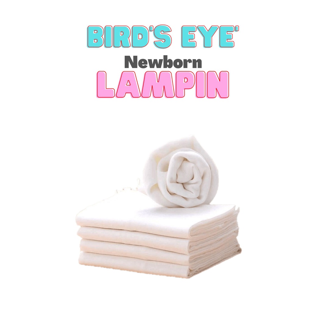 6 pcs or 12 pcs Birds eye Lampin Cloth Diaper for newborn Infant baby ...