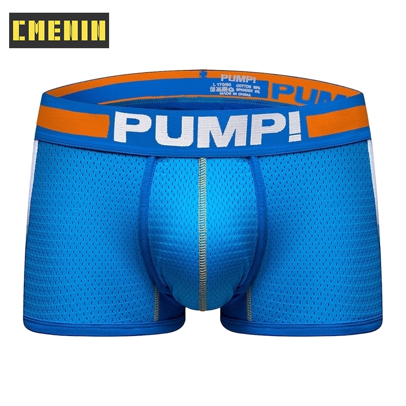 CMENIN Pump Men Underwear Boxers Cotton Soft Men's Mesh Male Panties ...
