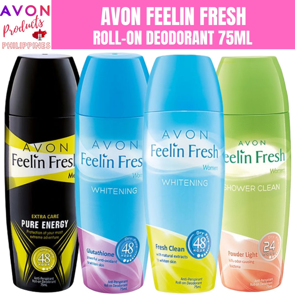 BUY 1 TAKE 1 Feelin Fresh by Avon Anti-Perspirant Roll-on Deodorants ...