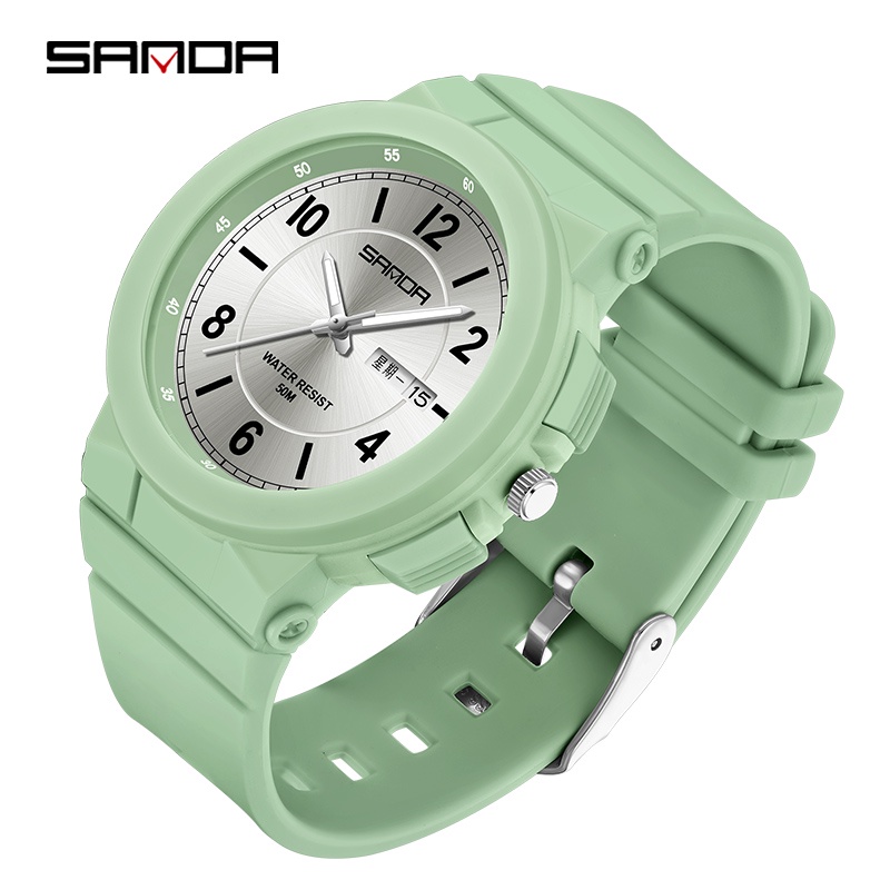 Sanda Waterproof Women Watch Casual Fashion Student Sports Watch Luxury ...