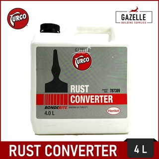 Henkel Turco Rust Converter Rust Remover - 4L | Shopee Philippines