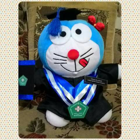 Doraemon Graduation Doll 25 Cm | Shopee Philippines