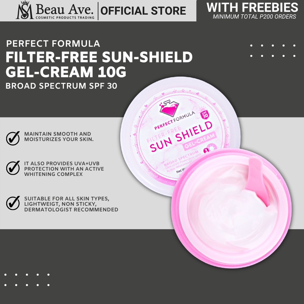 Perfect Formula Sun Shield Gel-Cream 10g | Shopee Philippines