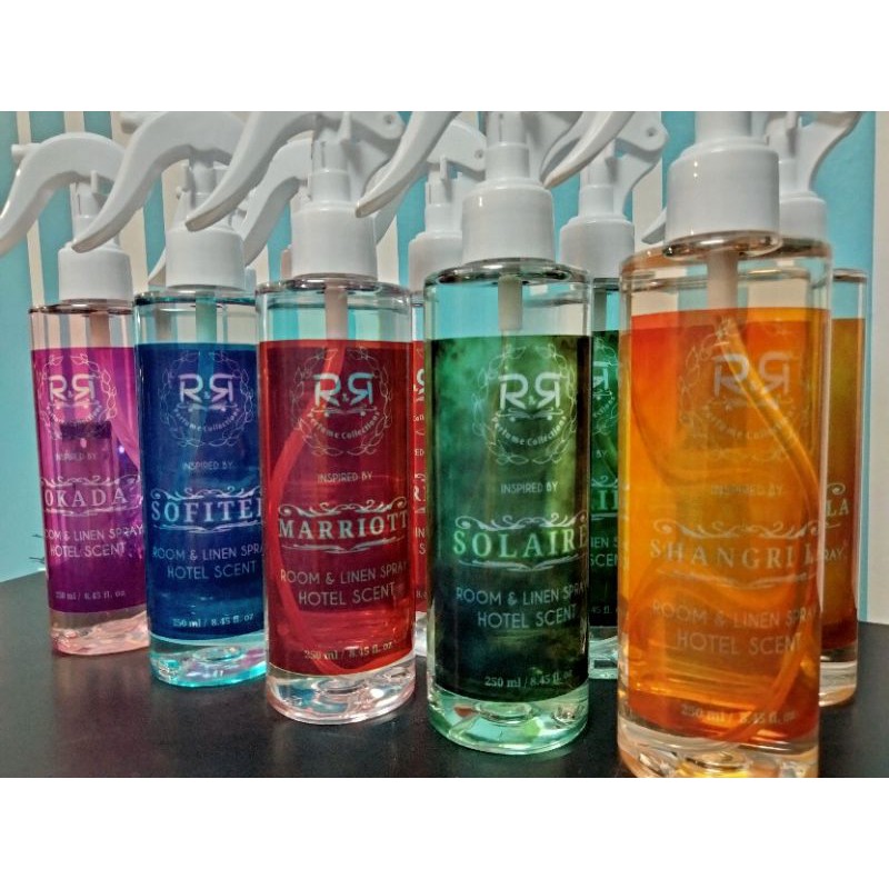 R&R Perfume collections Room and Linen Spray 250ml (hotel/spa scent ...
